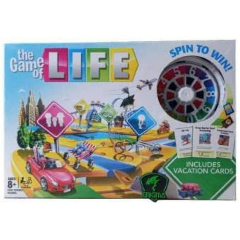 Jual Mainan Board Games The Game Of Life Spin To Wheel Family Games Uno ...
