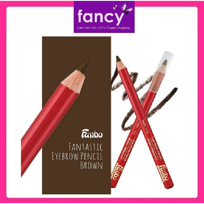 Jual Fanbo Pensil Alis Coklat (Eyebrow) RED Fantastic | Shopee Indonesia