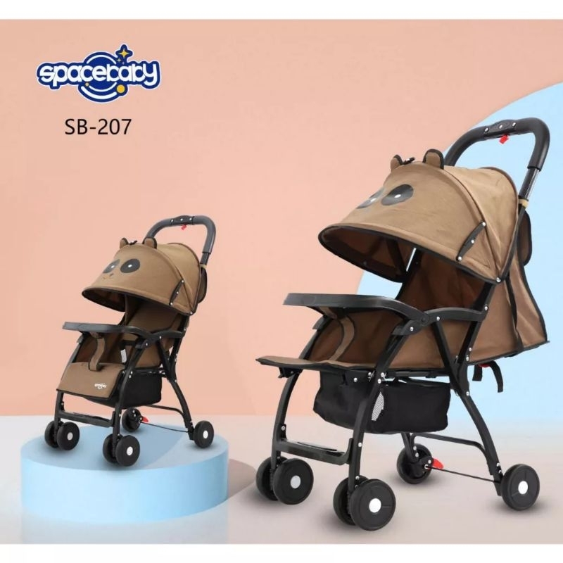 Jual Space Baby Stroller Bayi SB 207 / Kereta Dorong Bayi Anak | Shopee ...