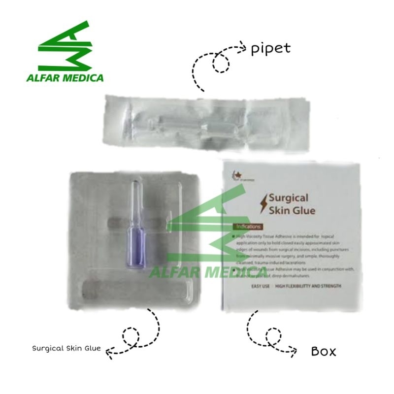 Jual LEM SURGICAL SKIN GLUE (SSG) - Harga Promo Toko Alfar Medica ...