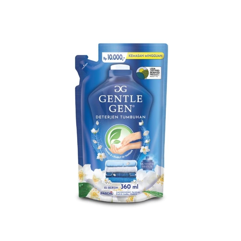 Jual GentelGen gentle Gen Cair 360 Ml Kemasan Pouch | Shopee Indonesia