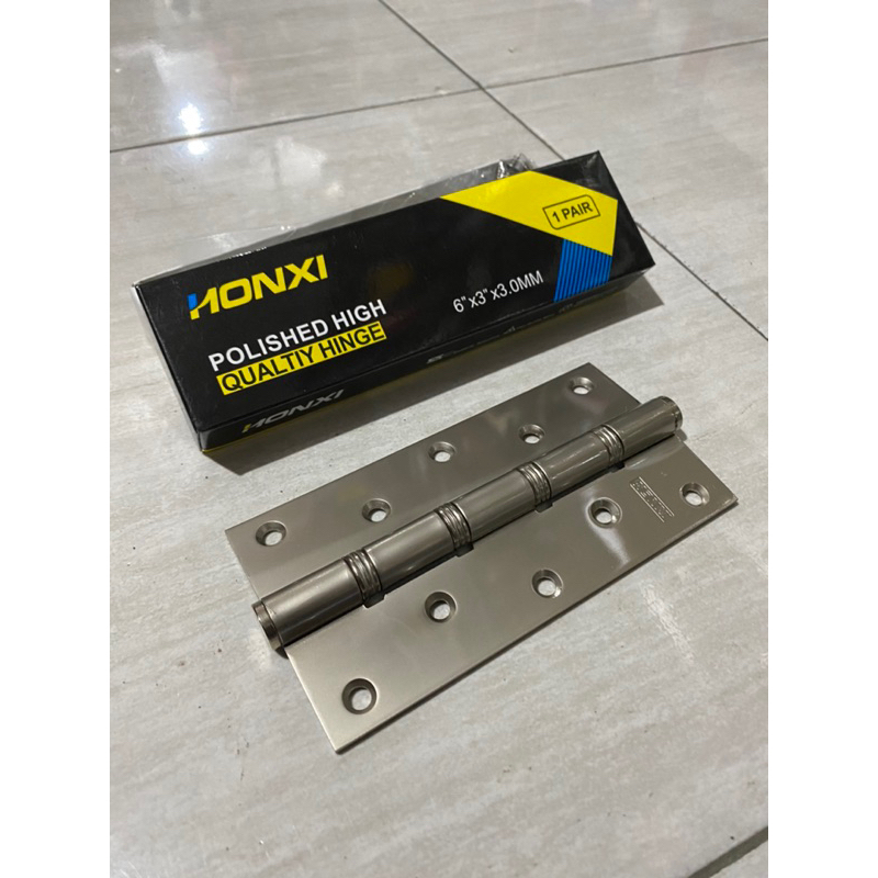 Jual ENGSEL BESI 6 INCH HONXI TEBAL DAN MULUS COCOK UNTUK PINTU 3 METER ...