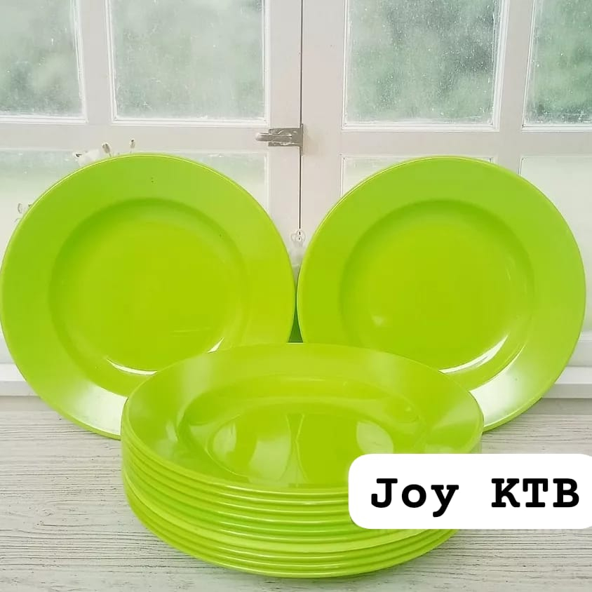 Jual COD Joy KTB Piring Plastik 9in Piring Makan Satuan Murah | Shopee Indonesia