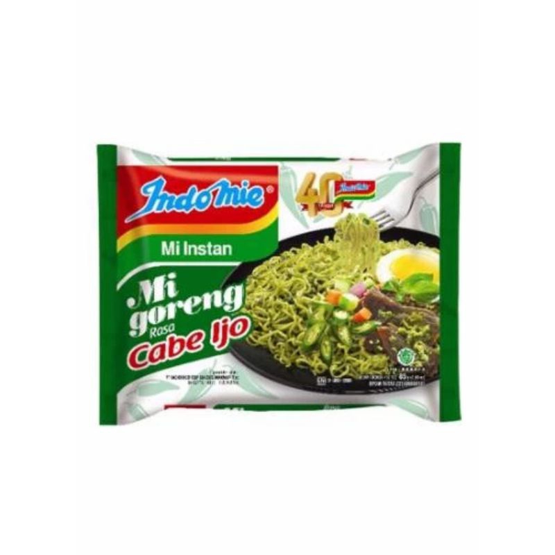 Jual Indomie Cabe Ijo, Indomie Goreng Cabe Ijo | Shopee Indonesia