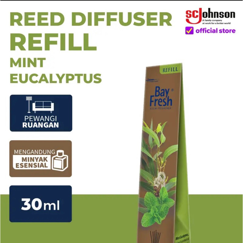 Jual Bayfresh Reed Diffuser Refill 30ml All Variant | Shopee Indonesia