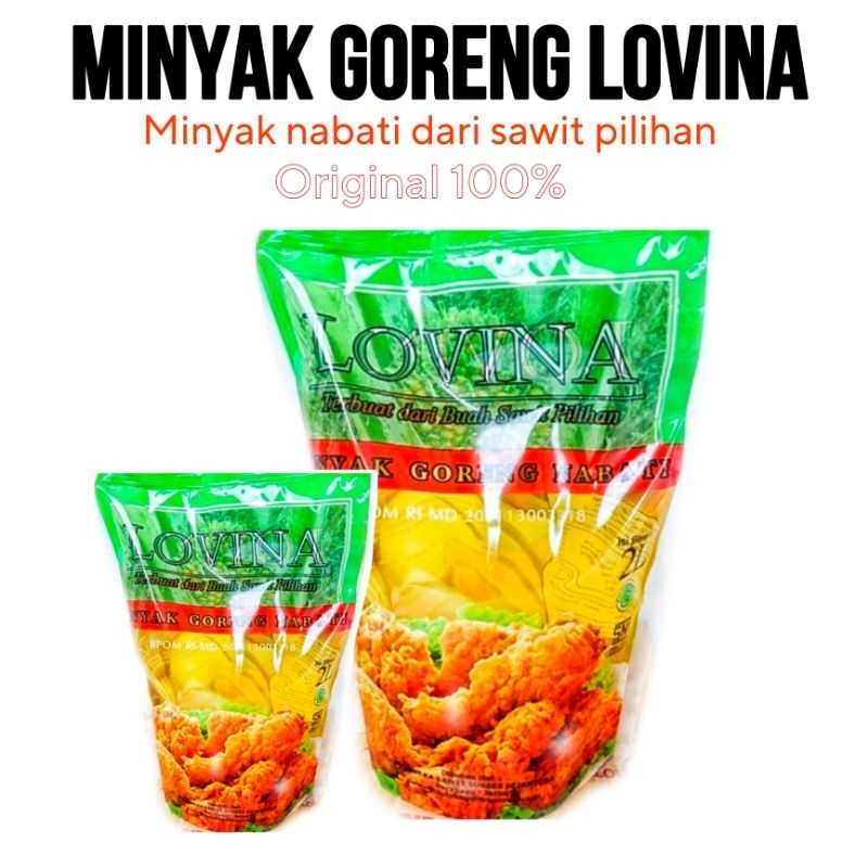 Jual MINYAK GORENG LOVINA ORIGINAL | Shopee Indonesia