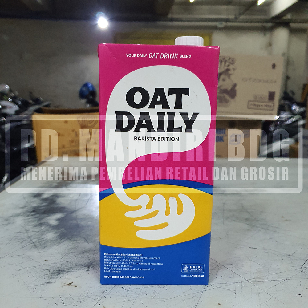 Jual OATDAILY BARISTA EDITION 1 L OAT MILK | Shopee Indonesia