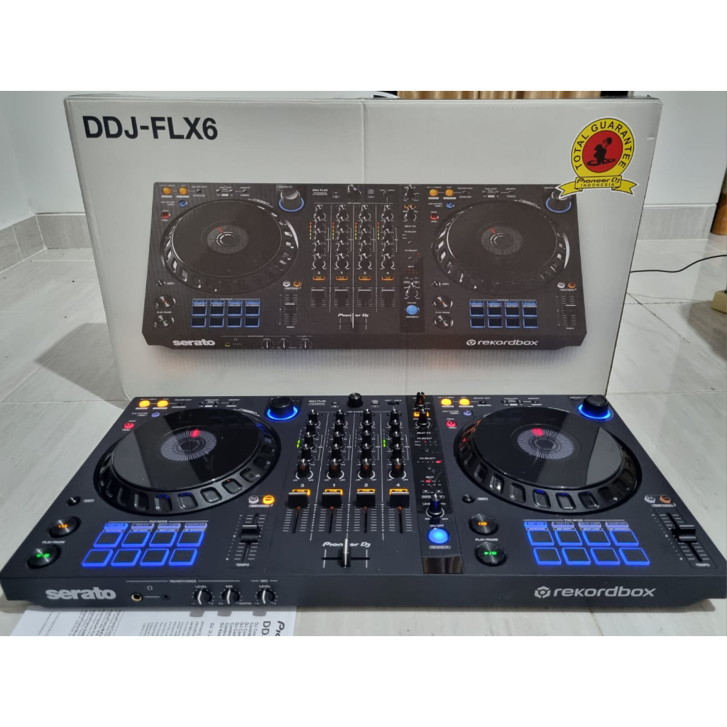 Jual Alat DJ Pioneer DDJ FLX6 Garansi Resmi SEPTEMBER 2023 Fullset Box ...