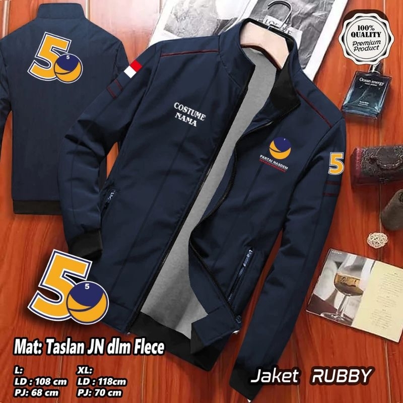 Jual JAKET PARPOL PARTAI NASDEM 2024 TERBARU BISA REQUEST NAMA KOTA ...