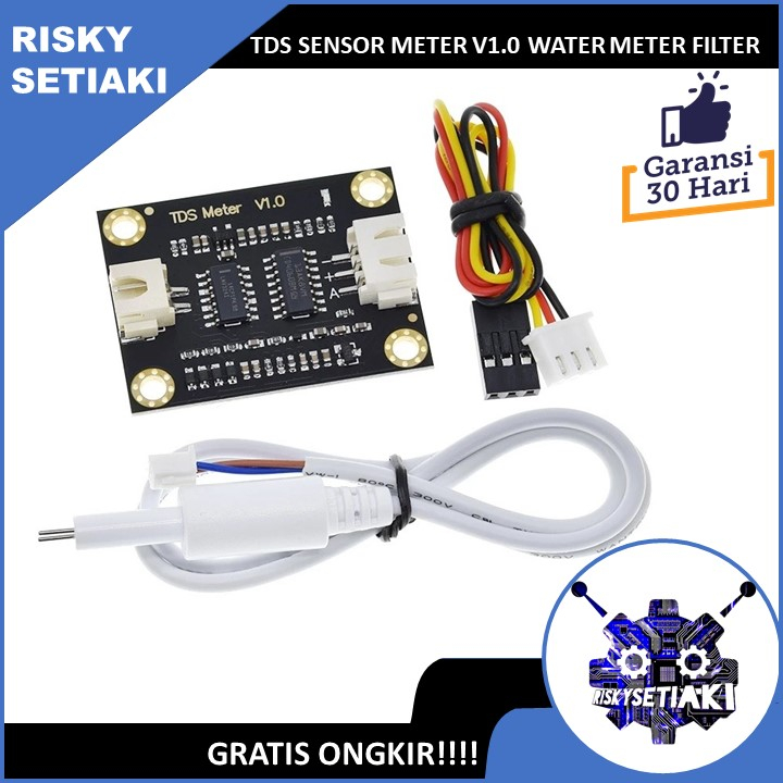 Jual TDS SENSOR METER V1.0 WATER METER FILTER MEASURING WATER QUALITY ...