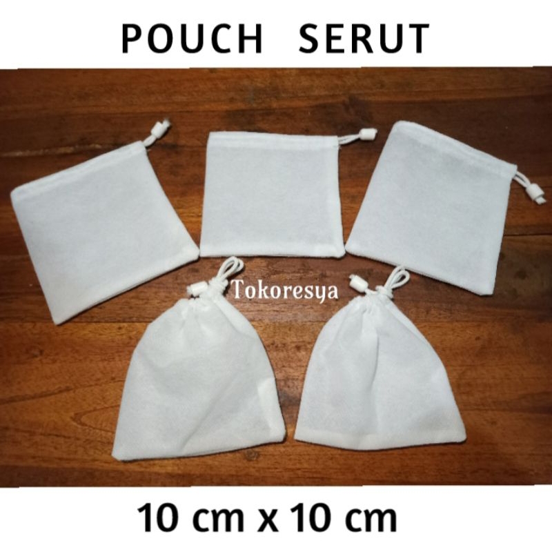 Jual POUCH ORGANIZER/TRAVEL POUCH/POUCH SPUNBOND/POUCH SERUT 10 x10 ...
