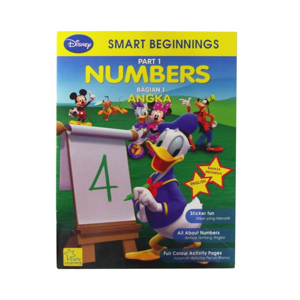 Jual Buku Disney Smart Beginnings Latihan Menulis Anak TK PAUD Preschol ...