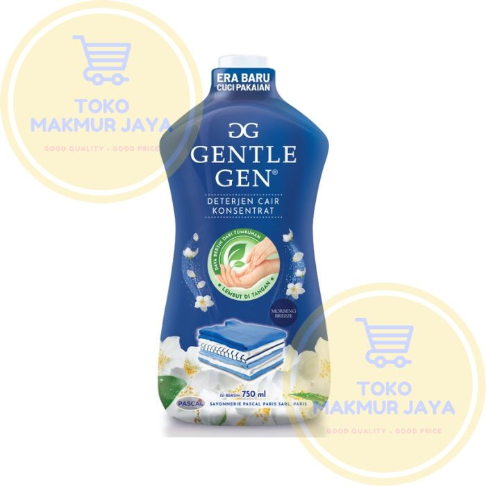 Jual GENTLE GEN LIQUID DETERGEN BOTOL 750ml | Shopee Indonesia
