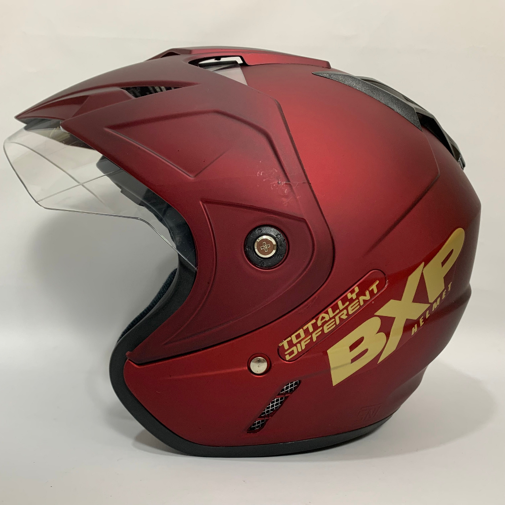 Jual Helm GL Merah Doff - Helm 1 Kaca SNI Dewasa BXP | Shopee Indonesia