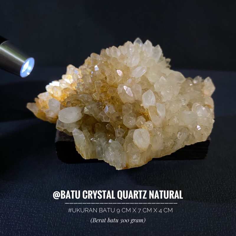 Jual Batu Crystal Quartz Natural L5 atau Batu Kristal Alam atau Clear ...