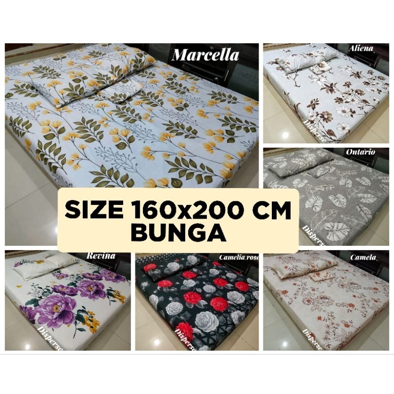 Jual SPREI BUNGA 160x200 CM || SEPREI HOMEMADE SPRAI SEPRAI MURAH ...