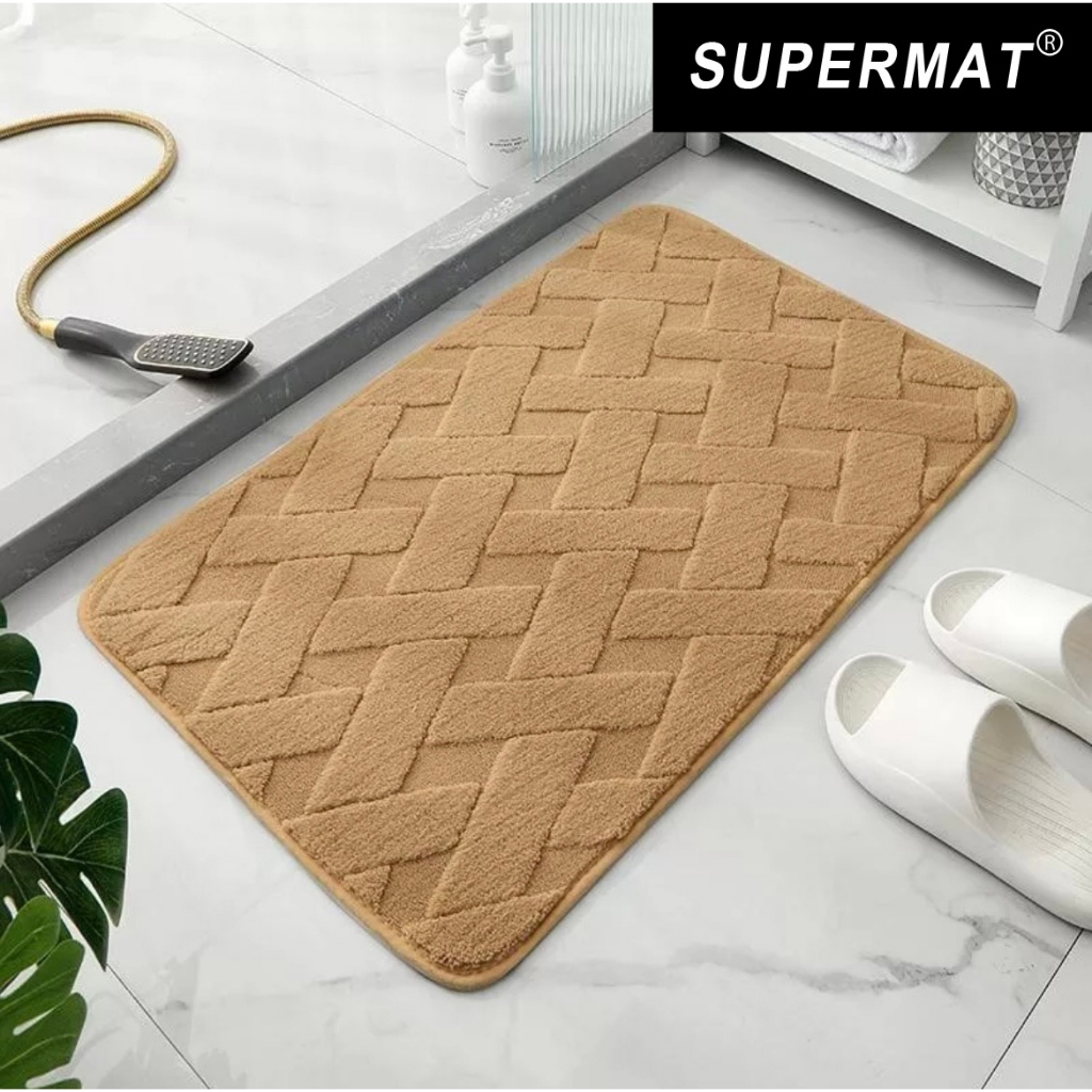 Jual Keset Bulu Lembut Timbul Tebal | Nordic Cashmere Mat | Alas Kaki ...