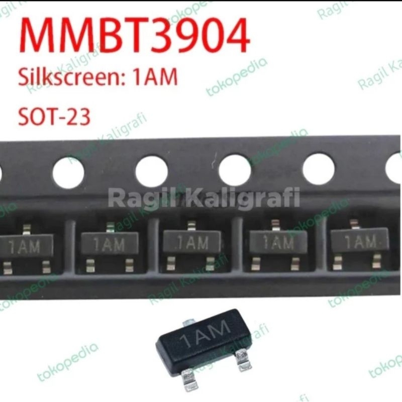 Jual TRANSISTOR MMBT3904 1AM NPN TRANSISTOR SMD 1AM | Shopee Indonesia