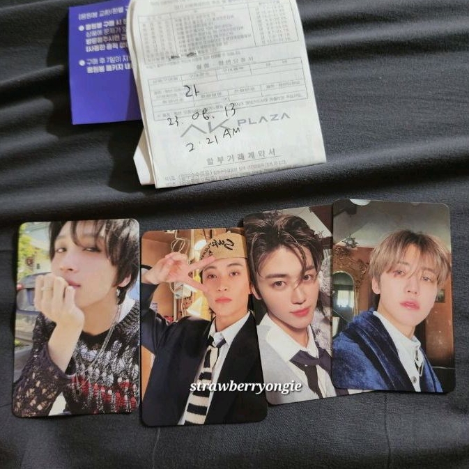 Jual [ready] official pc istj mark renjun jeno haechan jaemin chenle ...