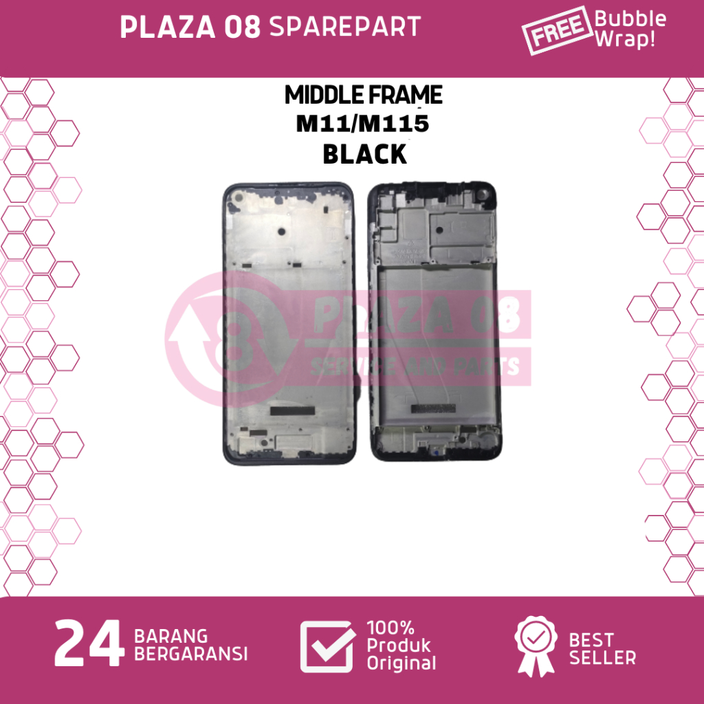 Jual MIDDLE FRAME SAM M11/M115 (BLACK) | Shopee Indonesia