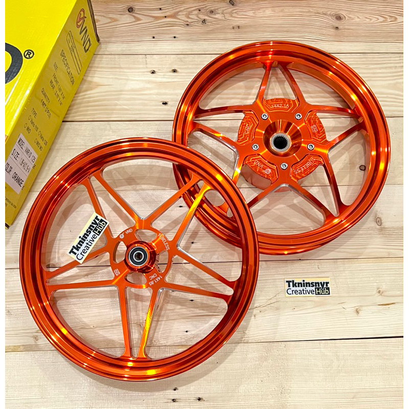 Jual Velg VND V-Speed Alumunium CNC Model Kingspeed Vario 125/150 PCX CBU | Shopee Indonesia