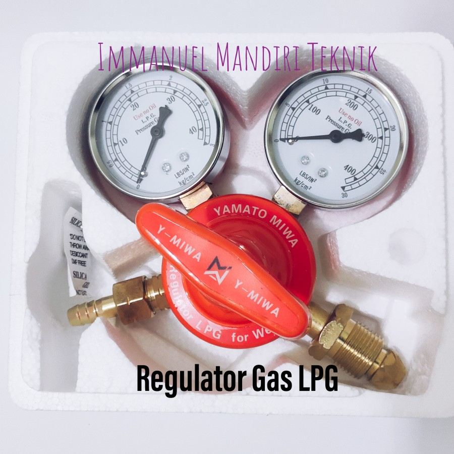 Jual Regulator gas LPG 50kg high pressure / Elpigi welding regulator Yamato | Shopee Indonesia