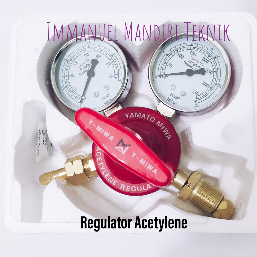 Jual Regulator acetylene yamato / Regulator asetilin / Acetylene YR-76 ...