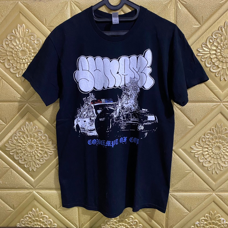 Jual T Shirt Sunami Contempt Of Cop Official Merch | Shopee Indonesia