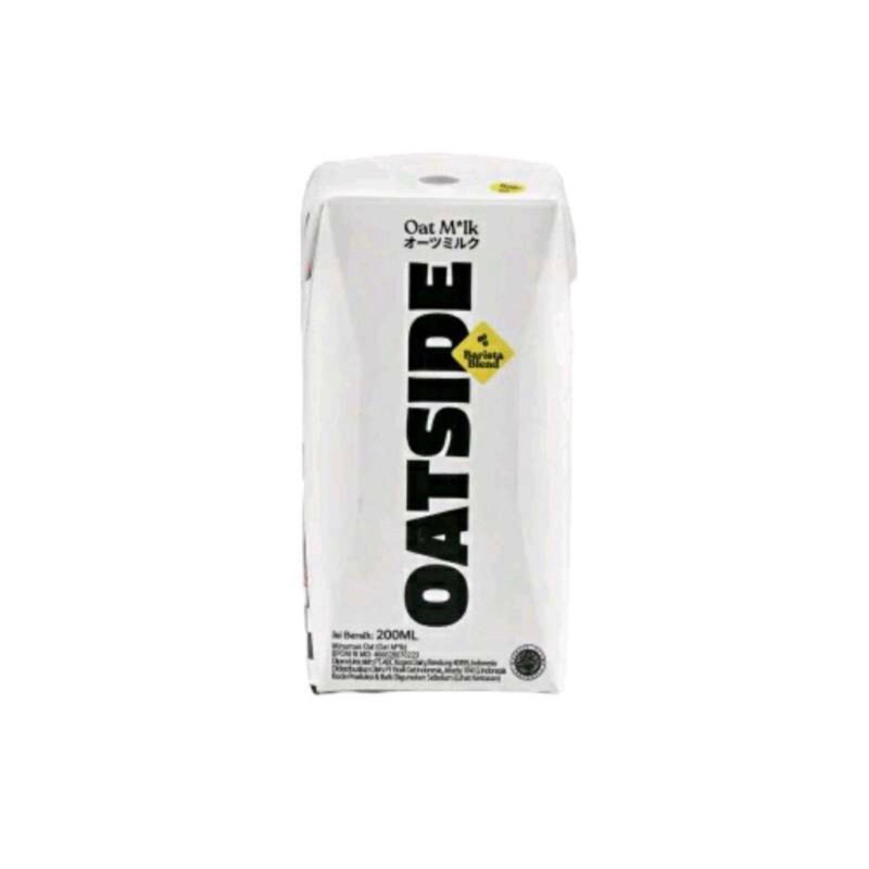 Jual OATSIDE MILK MINI Barista Blend Original with Straw 200ml | Shopee ...