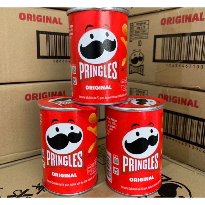Jual Pringles Potato Crisps Original 42gr | Shopee Indonesia
