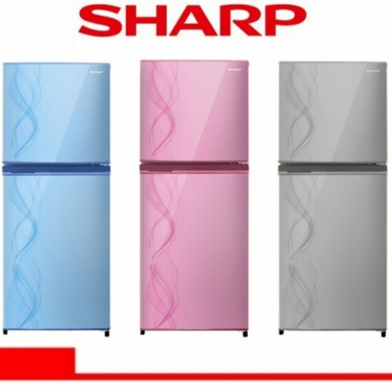 Jual Sharp kulkas 2 pintu SJ 237ND AP/AB/AS 205 Liter | Shopee Indonesia
