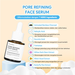 Jual All Perfect Pore Refining Face Serum | Serum exfoliasi wajah | 20 ...