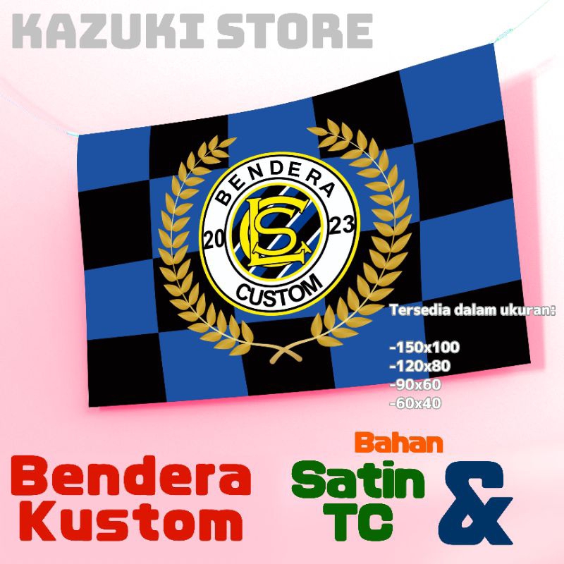 Jual Bendera Kustom Komunitas, Bendera Supporter Sepakbola, Bendera ...