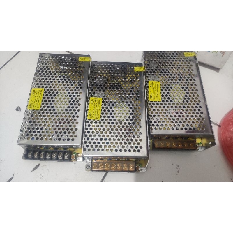 Jual trafo 10a Adaptor Switching Power Supply Adaptor CCTV Model Jaring 12V 10A Kipas Dc ...