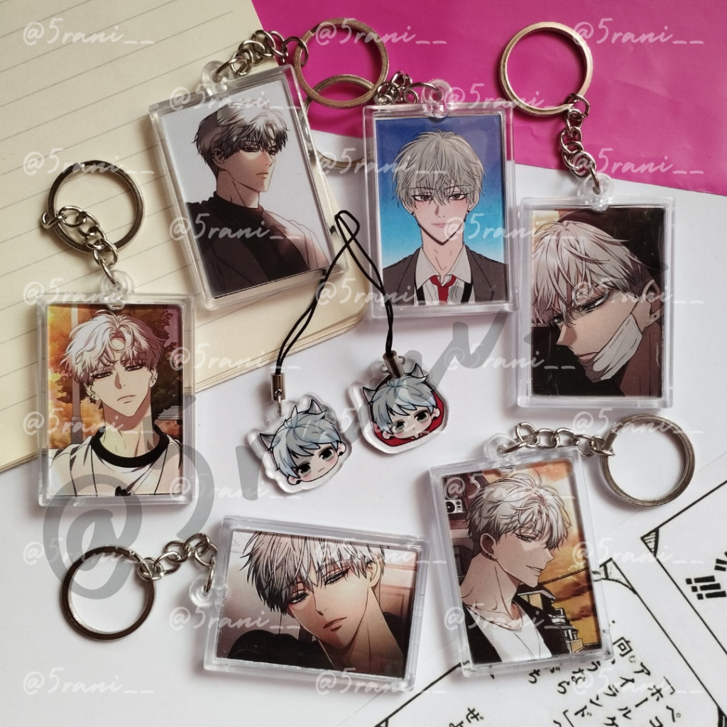 Jual Gantungan kunci akrilik Siyoon webtoon from dream to freedom anime ...