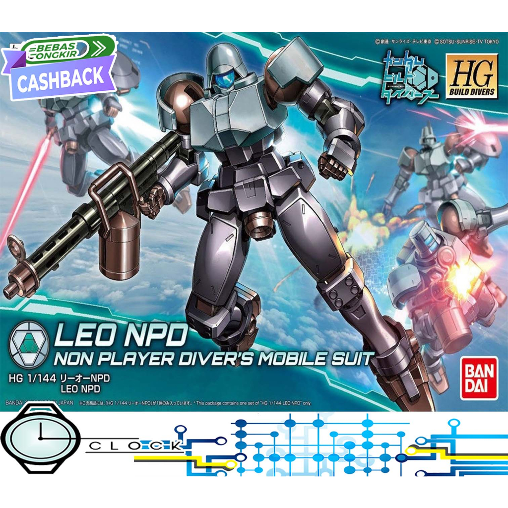 Jual HG 1/144 Leo NPD Mobile Suit Build Divers Model Kit | Shopee Indonesia