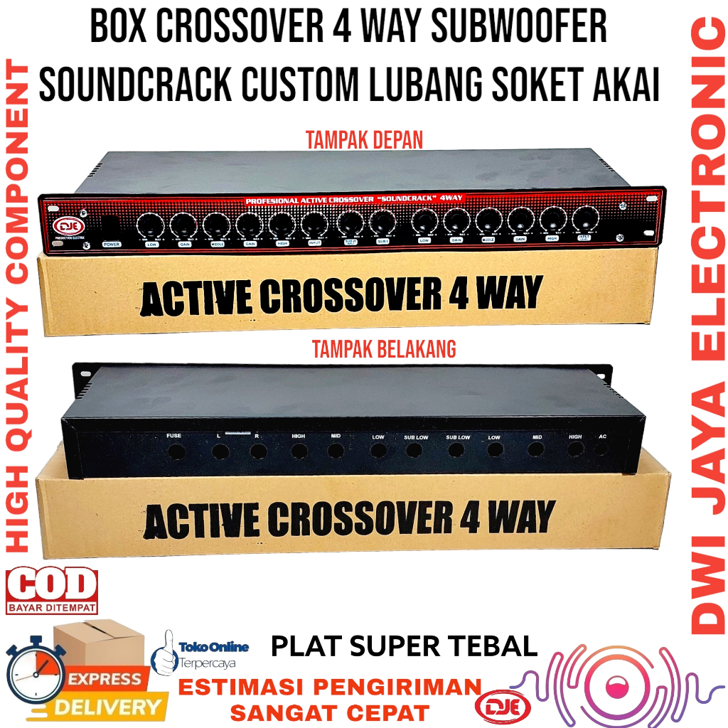 Jual BOX CROSSOVER AKTIVE 4 WAY COSTUM box krosever aktif 4 way ... Jual BOX CROSSOVER AKTIVE 4 WAY COSTUM box krosever aktif 4 way ...