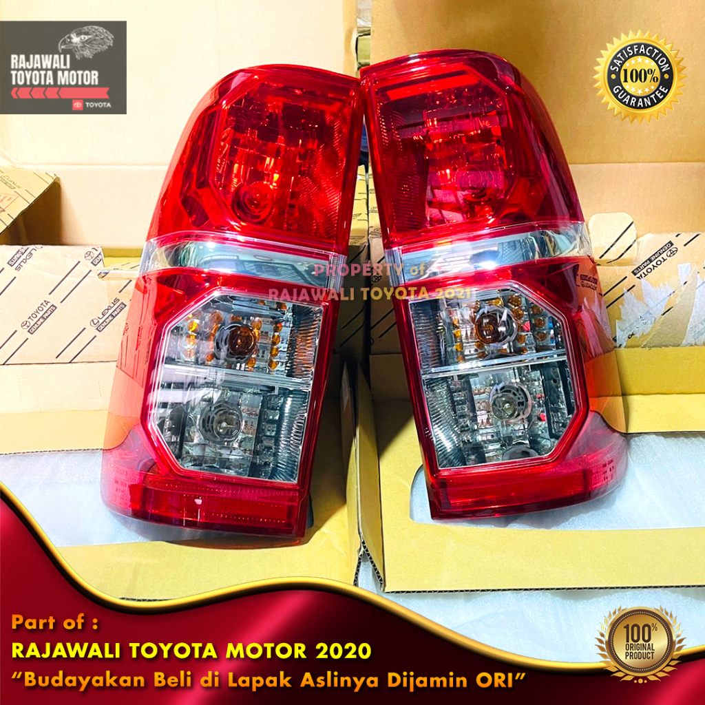 Jual Stoplamp Lampu Belakang Hilux 2012-2015 Stop Lamp Riting New ...
