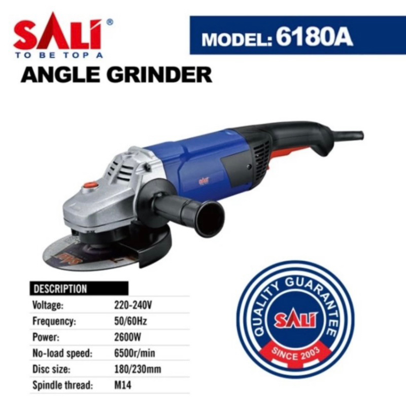 Jual SALI 6180A Angle Gerinder / Mesin gurinda 7 inch | Shopee Indonesia