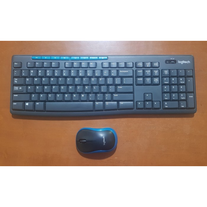 Jual Logitech Keyboard K275 Dan Mouse M185 Wireless Combo Mk275 Original | Shopee Indonesia