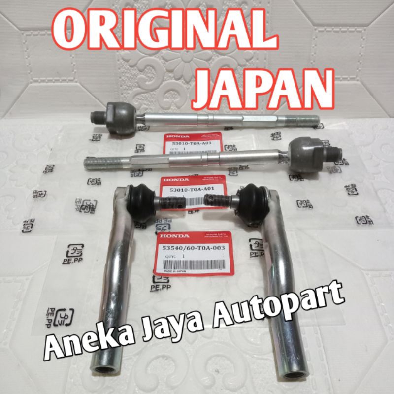 Jual Tie rod end + 2pcs long tie rod rack end Honda Crv gen 4 gen4 ...