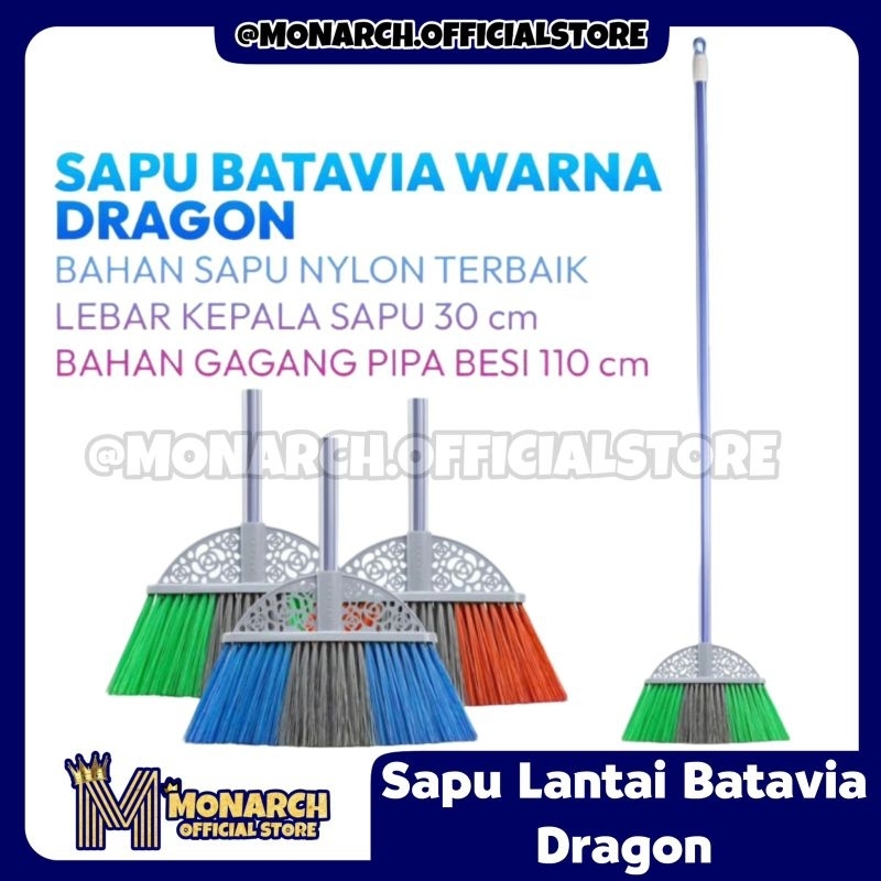 Jual SAPU LANTAI BATAVIA WARNA DRAGON / SAPU LANTAI NILON SAPU GAGANG ...
