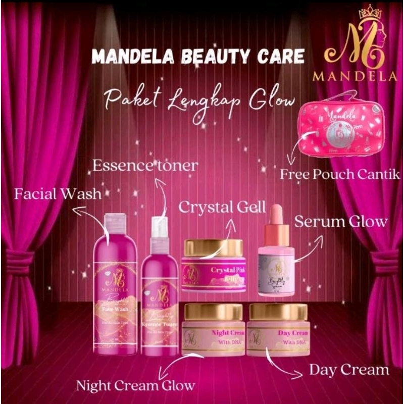 Jual MBC Mandela Skincare Paket Lengkap isi 6pcs | Shopee Indonesia