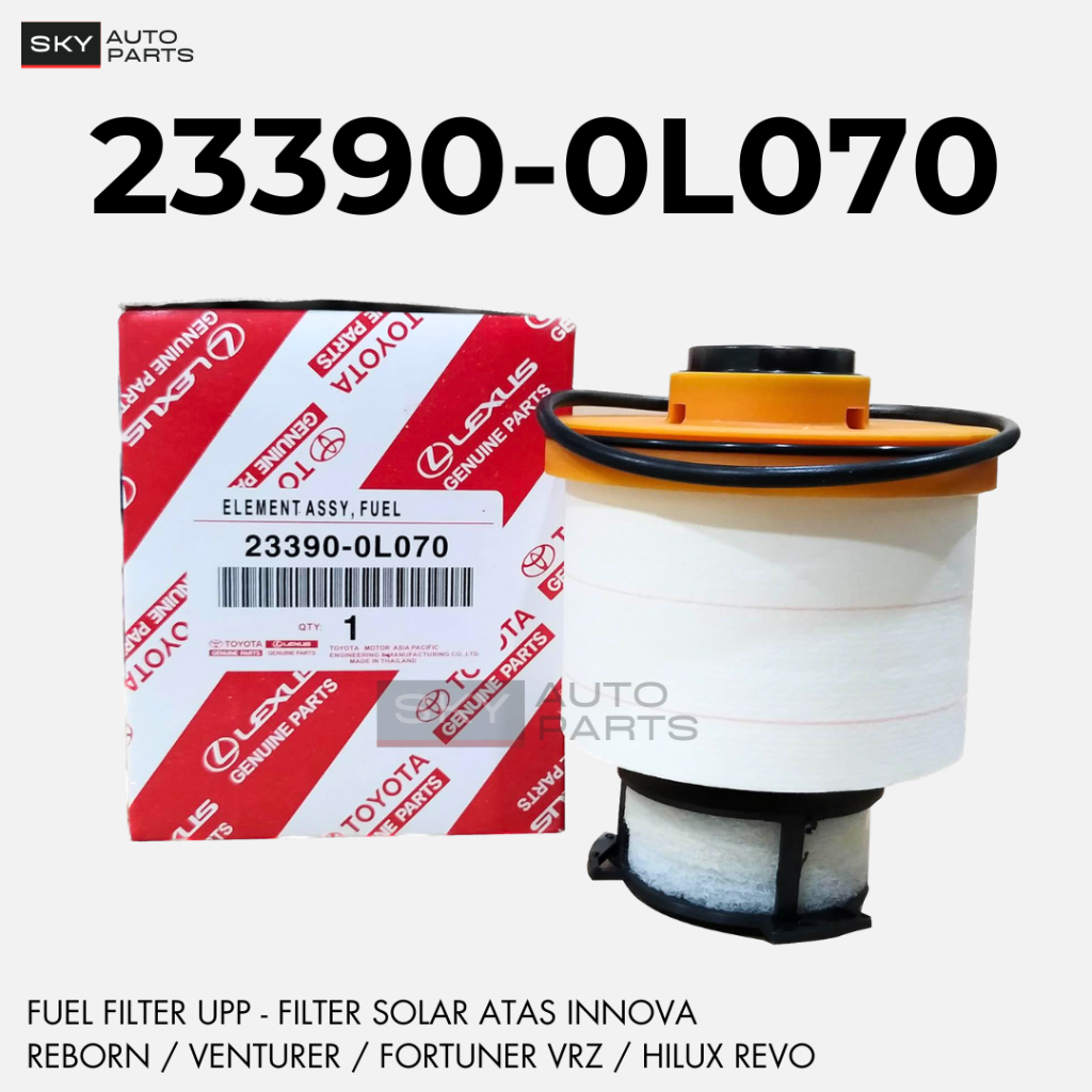 Jual FUEL FILTER UPP - FILTER SOLAR ATAS INNOVA REBORN / VENTURER ...