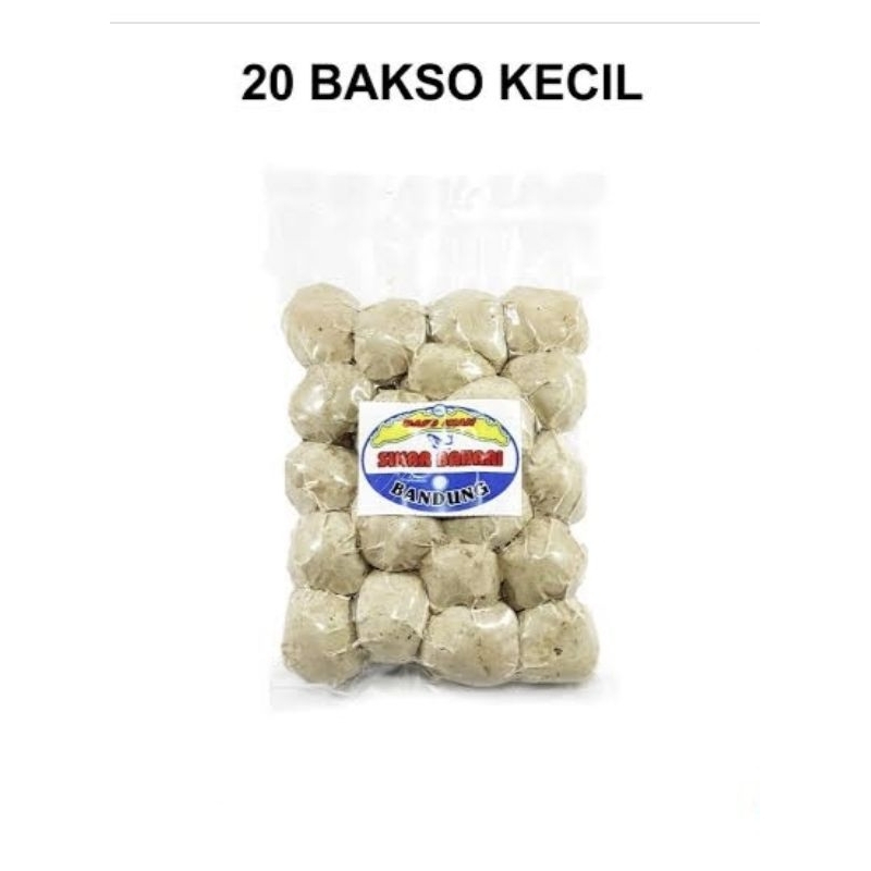 Jual Bakso Ikan Sinar Bahari Baso Sedang Hitam / Putih isi 20 | Shopee ...