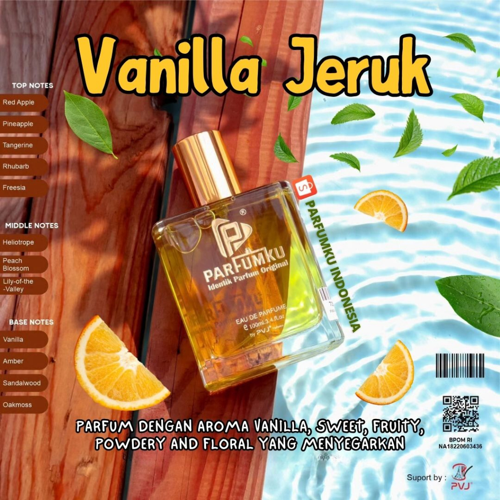 Jual PARFUM TERLARIS - VANILA JERUK -EAU DE PARFUME - 30ML - PARFUMKU ...