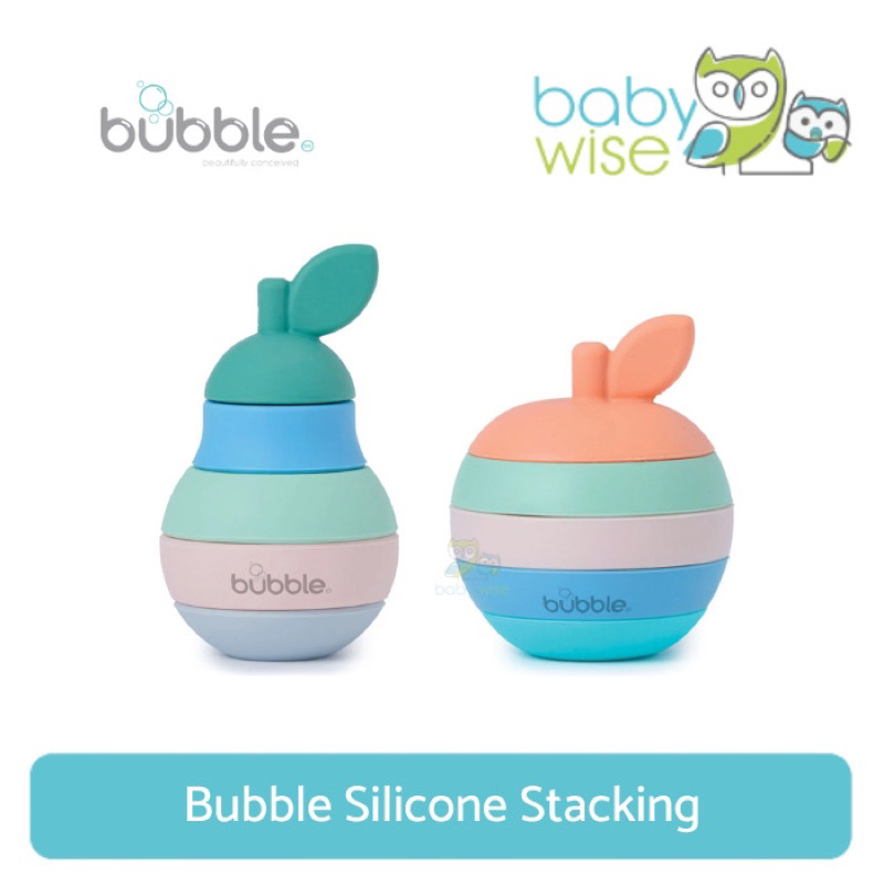 Jual Bubble Silicone Stacking Teether - Gigitan Anak Bayi | Shopee ...