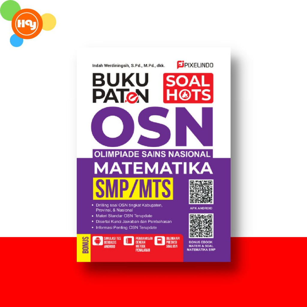 Jual Buku OSN Matematika SMP | Buku Paten OSN Olimpiade Sains Nasional Matematika SMP/MTs ...