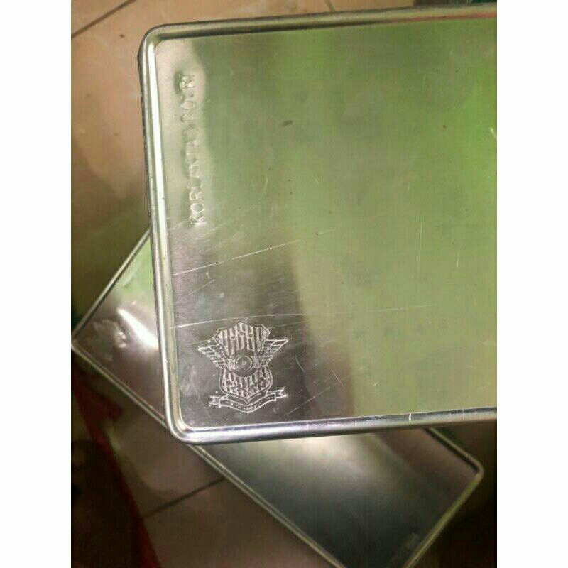 Jual Bahan plat nomor mobil logo timbul tebal 0.8mm | Shopee Indonesia