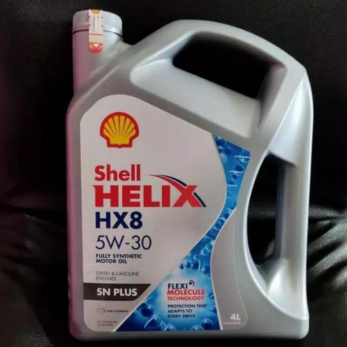 Jual oli shell hx8 sae 5w-30 isi 4 liter tembus vertified barcode ...